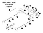 Aero Easy Cover Aluminum Arm Assembly Parts | Carolina Tarps