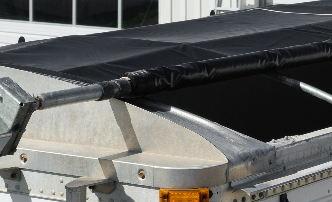 Ready Made Replacement Roll Tarp 123" W x 378" L | Carolina Tarps