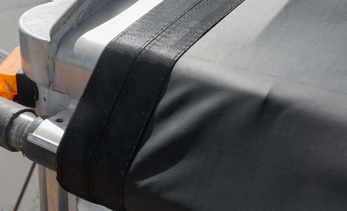 Ready Made Replacement Roll Tarp 123" W x 505" L | Carolina Tarps