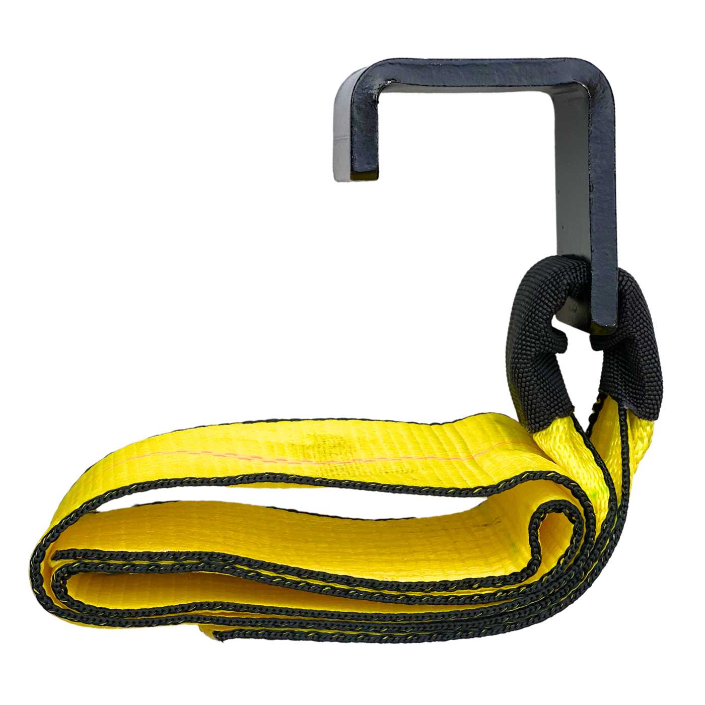 4" x 39" Roll-Off Container Hold Down Strap With Bolt Hole | Carolina Tarps