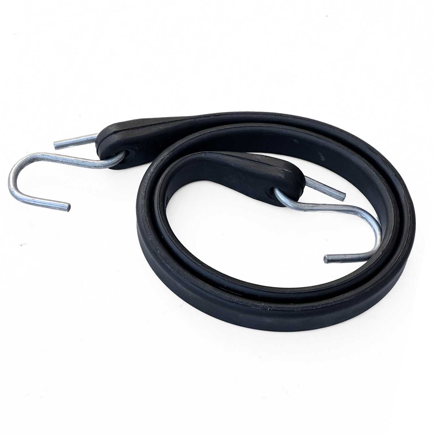 31" Rubber Tarp Straps - Box of 50 Crimped Natural Rubber Bungee Straps ...