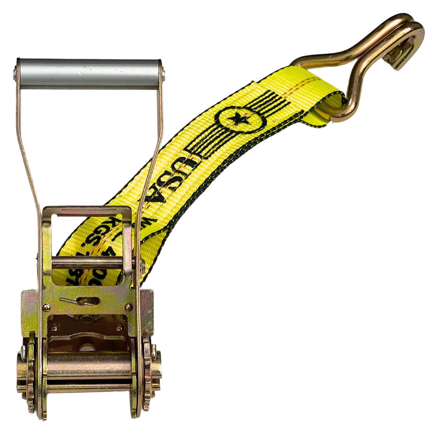 2" SPIN FREE Ratchet Strap Assembly with Wire Hooks | Carolina Tarps