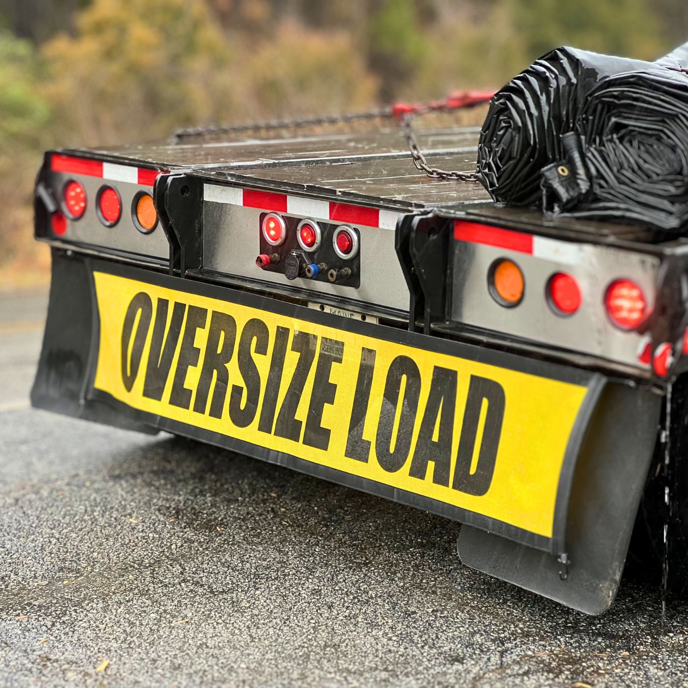 Yellow 18" x 84" Oversize Banner | Carolina Tarps