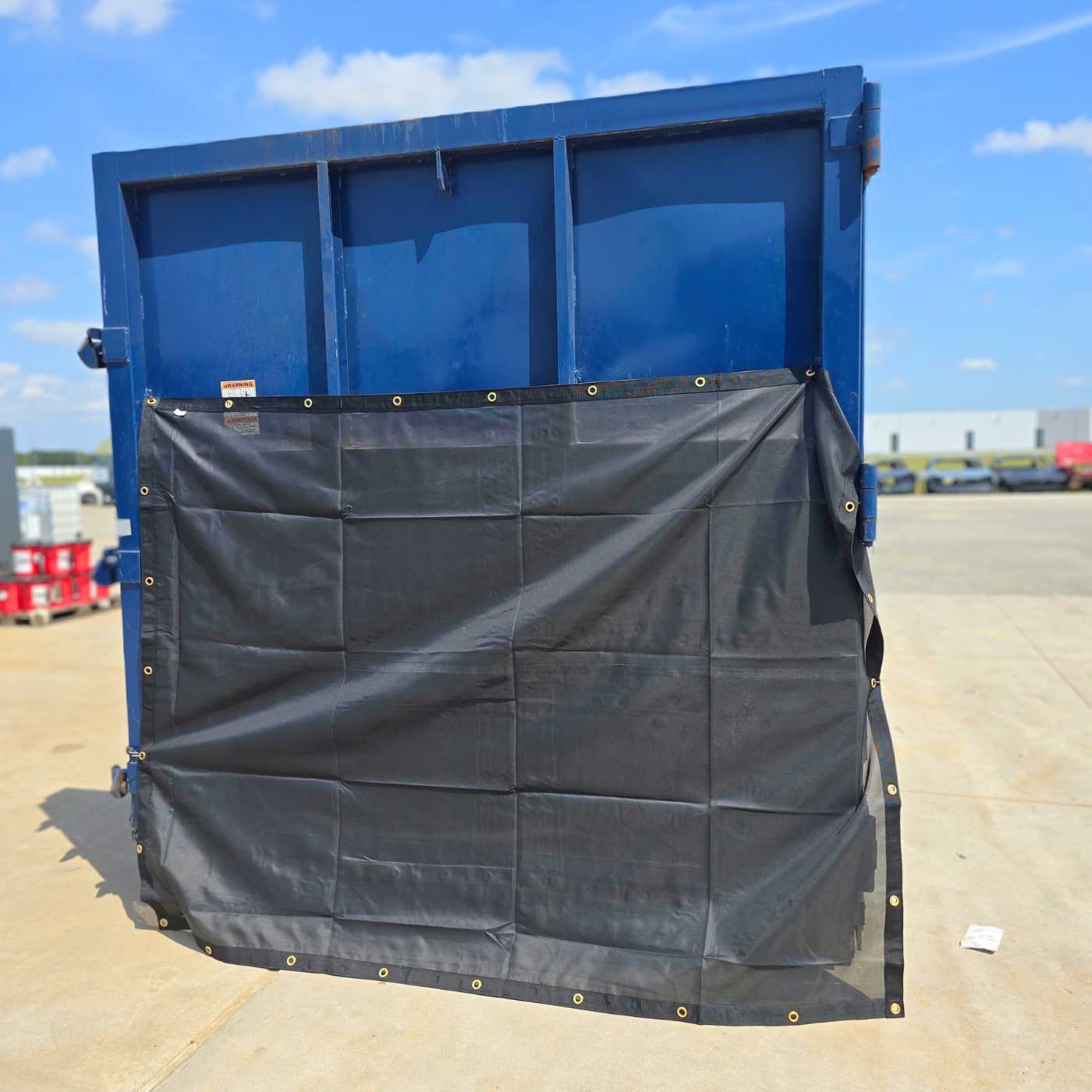 Compactor Diaper Tarp | Heavy Duty Mesh 6' x 8' | Carolina Tarps