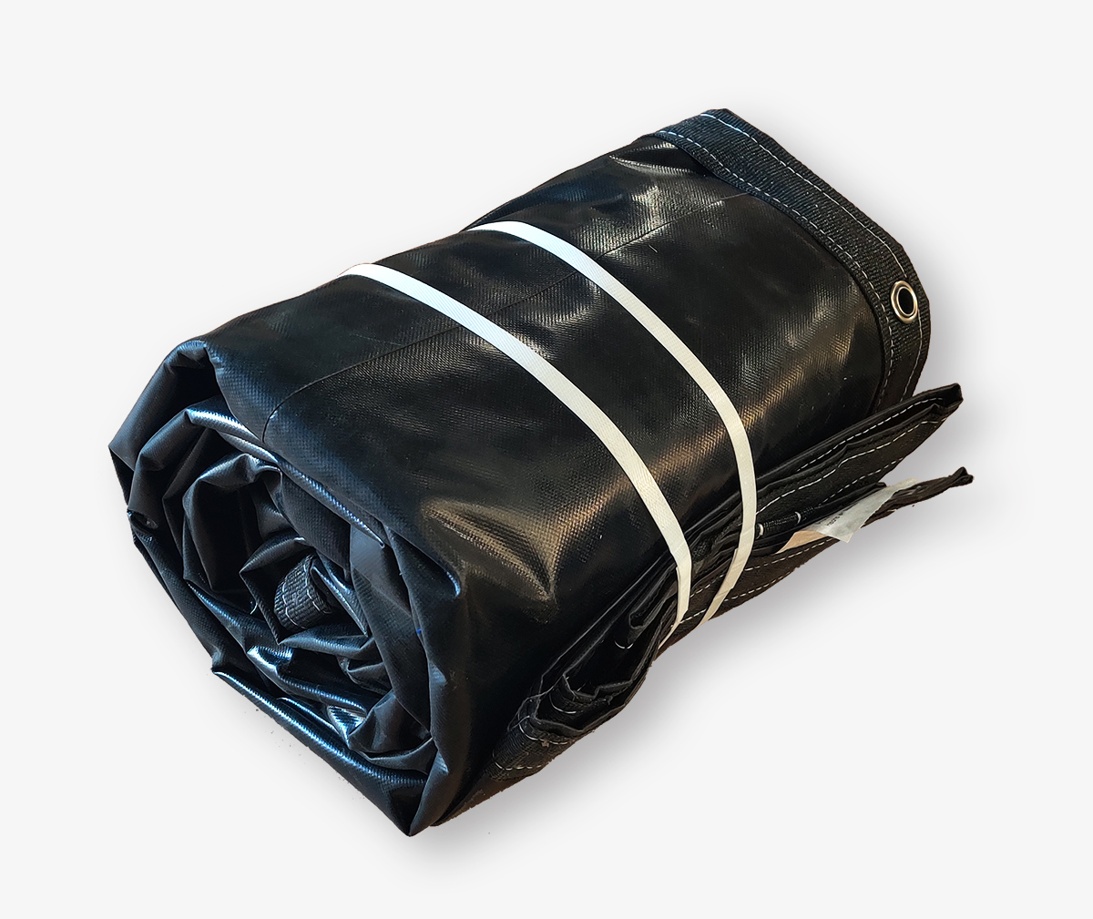 Smoke Tarp 8' x 8' x 2' Fitted Nose Tarp for Flatbeds | Carolina Tarps