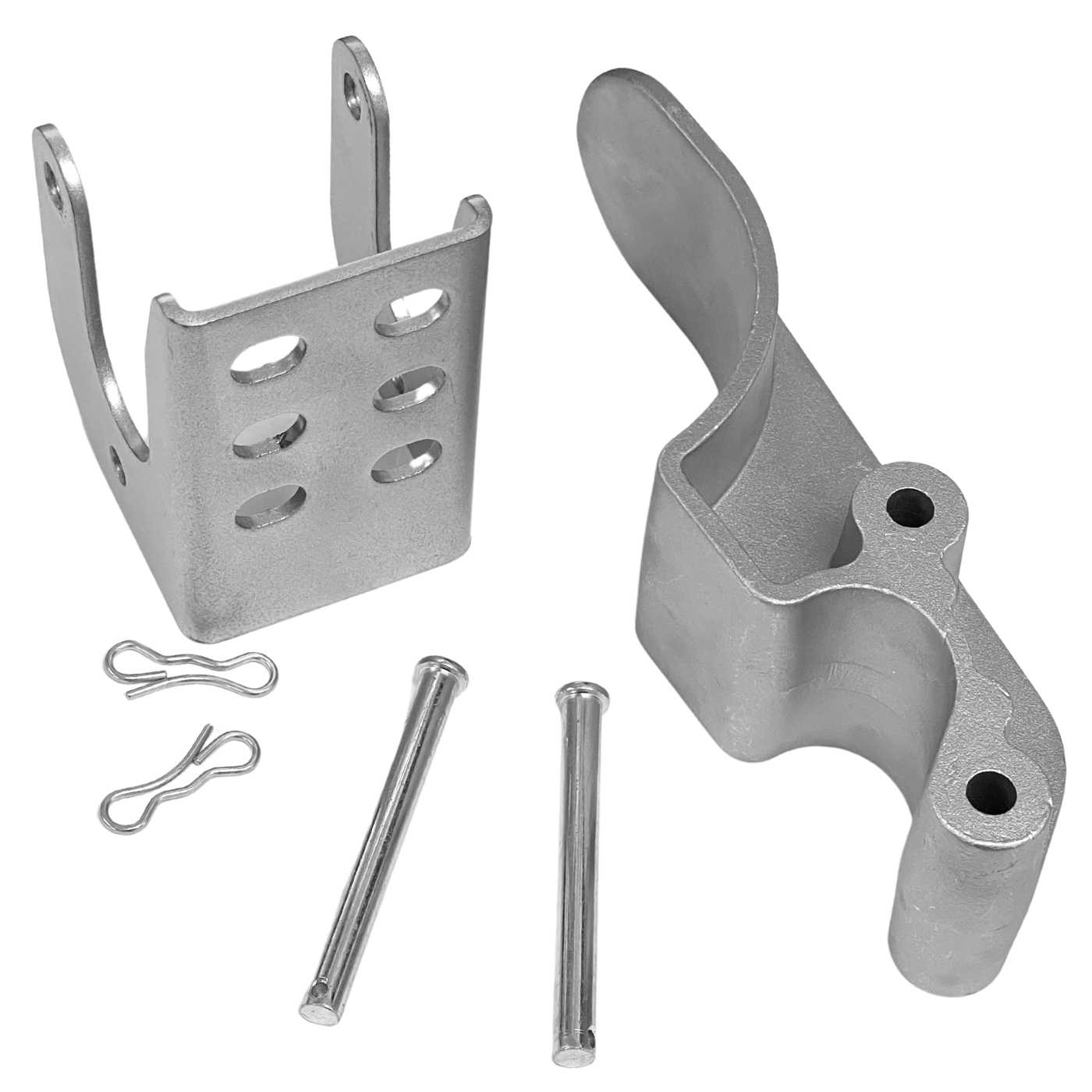 Tarp Stop Assembly | Heavy-Duty Cast Aluminum Upright with Base and ...