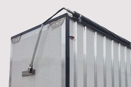 Electric Roll Tarp Conversion Kit for End Dumps and Chip Trailers ...