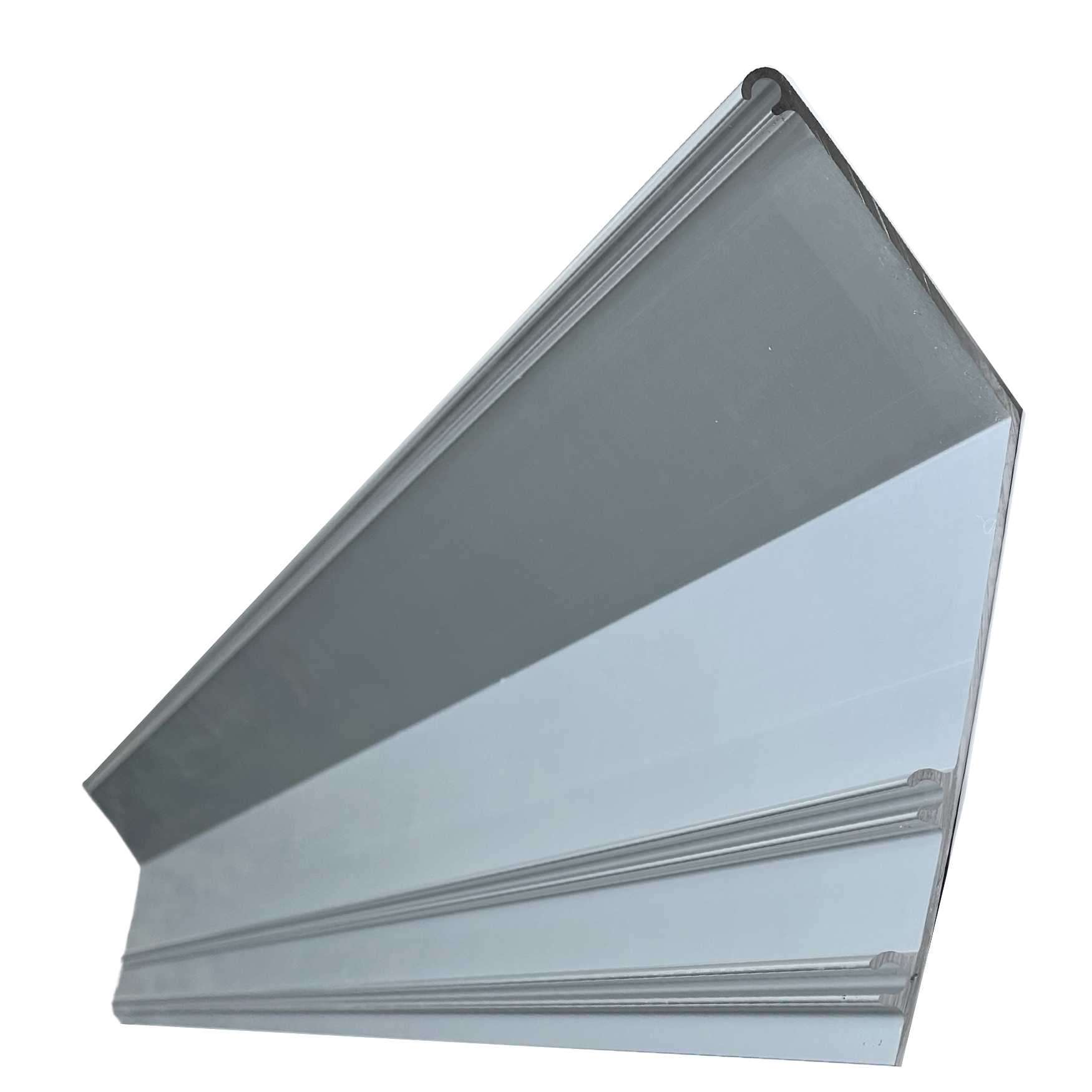 Tarp Wind Deflector with Mounting Hardware, 103" Aluminum Wind Screen ...