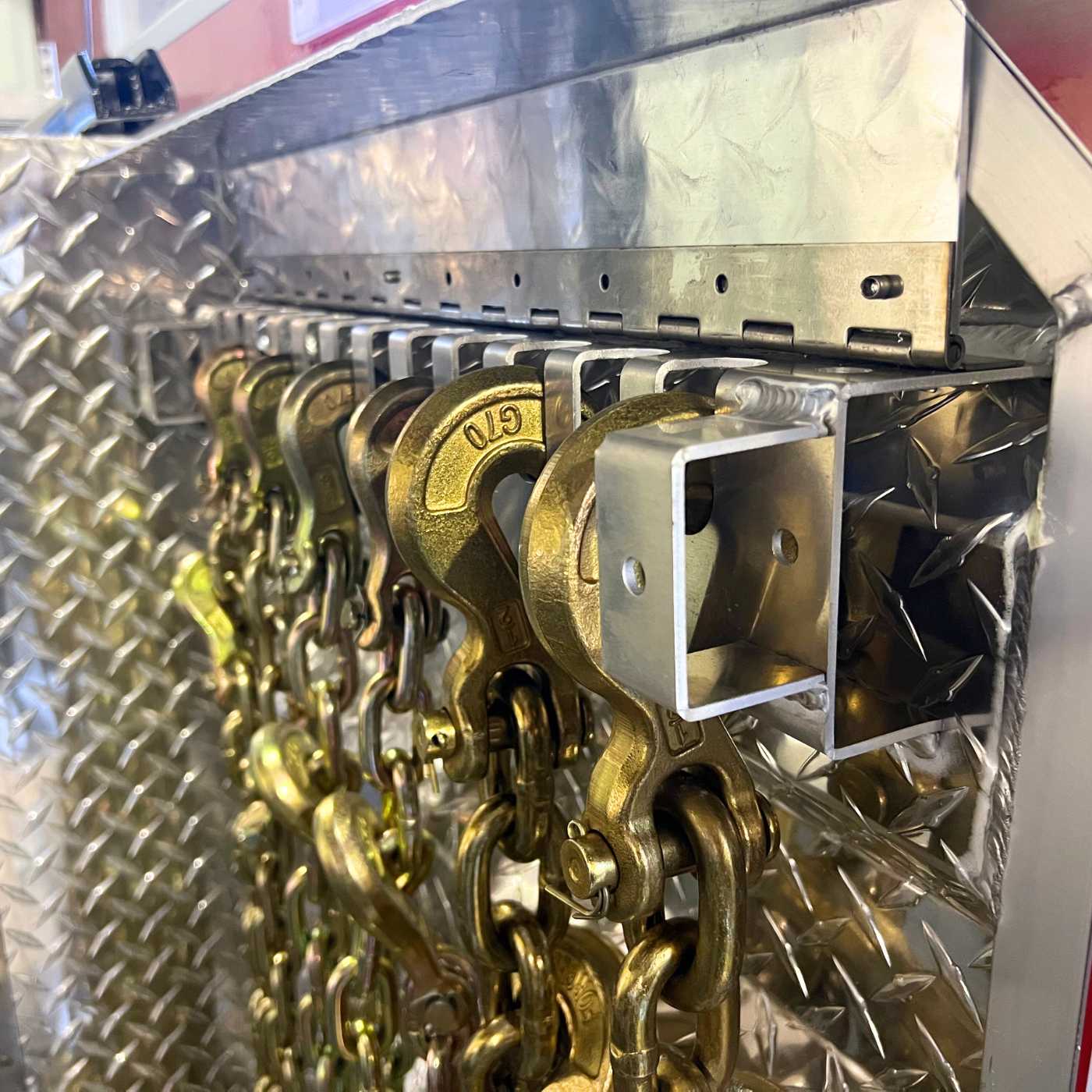 Flatbed Headache Rack - Single Door (68" x 80") | Carolina Tarps