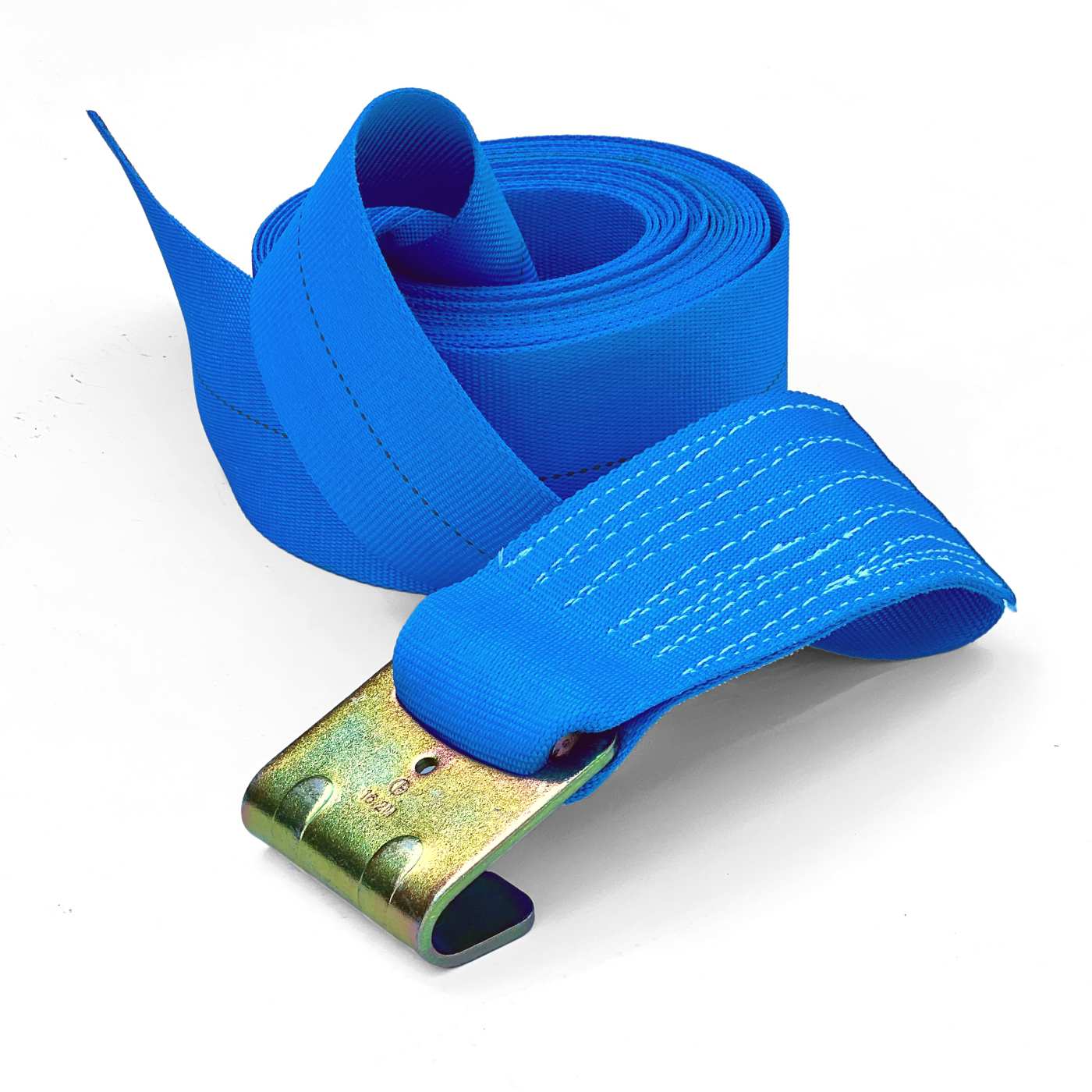 Blue Flatbed Straps 4" x 30' Winch Strap 5,400 WLL Flat Hook - MADE IN ...