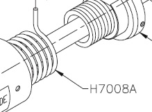 Pioneer H7008A Internal Torsion Spring for Spring-Loaded Roller ...
