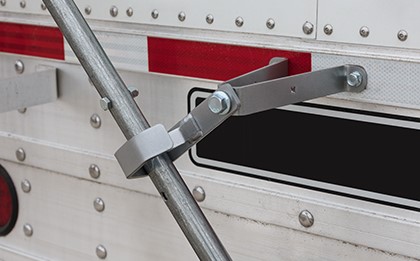 Chip Trailer Roll Tarp System - 42' X 96" - Agri-Cover EZ-LOC (Bows Not ...