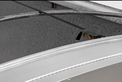 Chip Trailer Roll Tarp System - 28' X 96" - Agri-Cover EZ-LOC ...