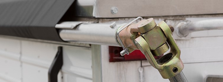 Chip Trailer Roll Tarp System - 42' X 96" - Agri-Cover EZ-LOC (Bows Not ...